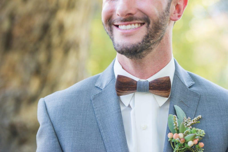 Wooden bow tie store